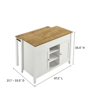 MODWAY Garland Kitchen Island