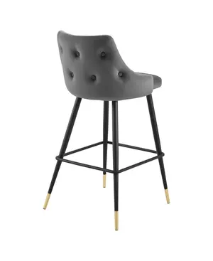 MODWAY Adorn Performance Velvet Bar Stool