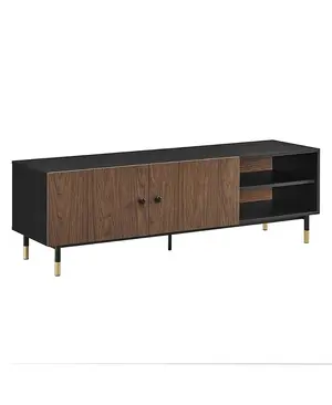 MODWAY Nexus 60" Tv Stand - Black Walnut