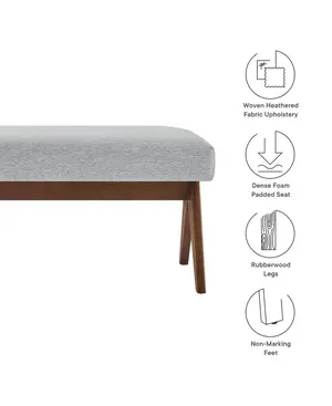 MODWAY Lyra Upholstered Bench