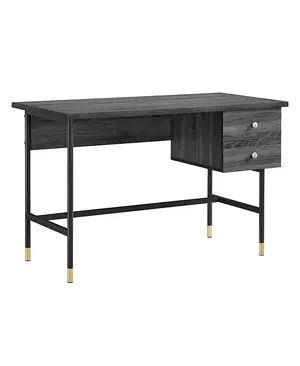 MODWAY Nexus Office Desk - Black Charcoal