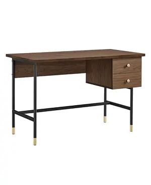 MODWAY Nexus Office Desk - Black Walnut