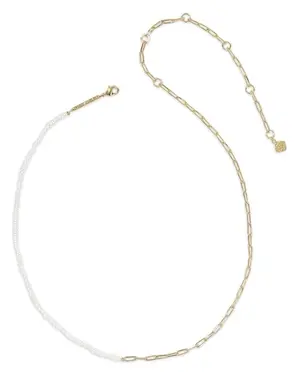 Kendra Scott Markie Half Chain Necklace, 21