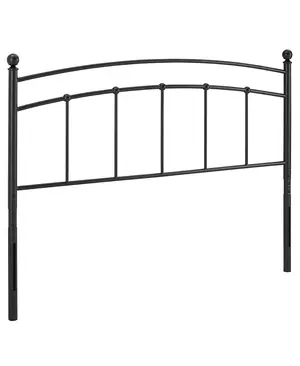 MODWAY Abigail Metal Headboard - Black