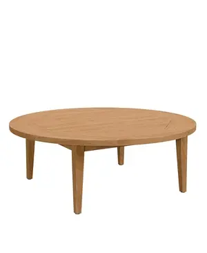 MODWAY Brisbane Teak Wood Outdoor Patio Coffee Table - Natural