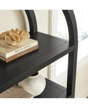 MODWAY Vexley 60 Inch Arched Bookshelf