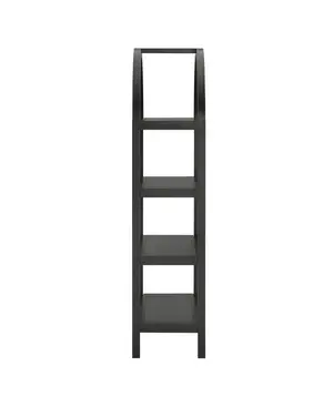 MODWAY Vexley 60 Inch Arched Bookshelf