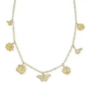 Kendra Scott Cailey Charm Necklace - Gold