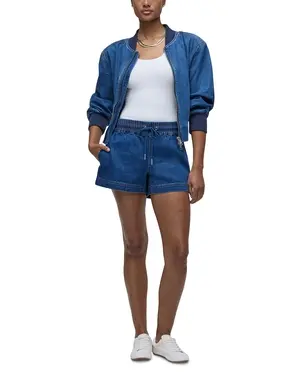 Hudson Jeans Denim Bomber Jacket