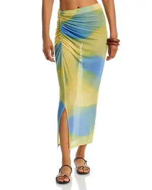 Simkhai Kensingten Skirt Swim Cover-up - Golden Hour Sunset