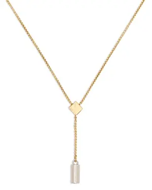 Kate Spade New York Geo Pop Y Necklace - Gold Silver