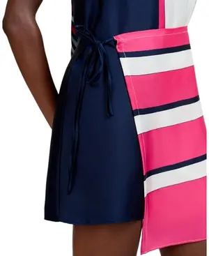 Trina Turk Brisa Color Block Striped Mini Dress