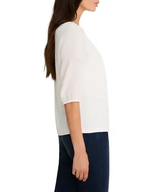 NIC+ZOE Contrast Sleeve Tee