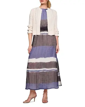 NIC+ZOE Pointelle Stitch Cardigan