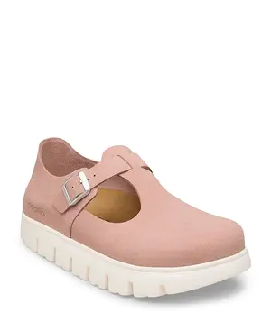 BIRKENSTOCK Paris Chunky Platform Shoes - Pink Clay
