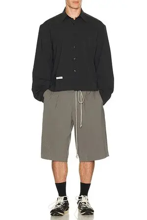 SONG FOR THE MUTE Double Pleated Shorts