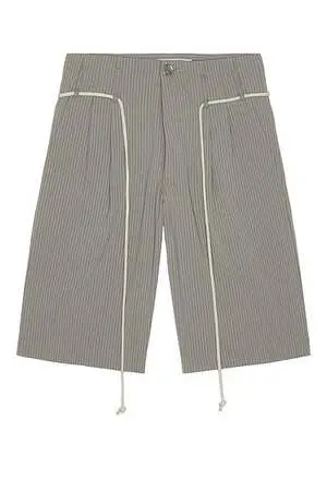 SONG FOR THE MUTE Double Pleated Shorts
