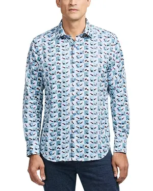 Robert Graham Toasted Long Sleeve Woven Shirt - Multi