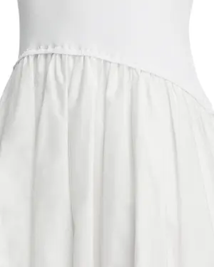 Moon River Bubble Skirt Midi Dress