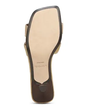 Vince Piper Kitten Heel Slides