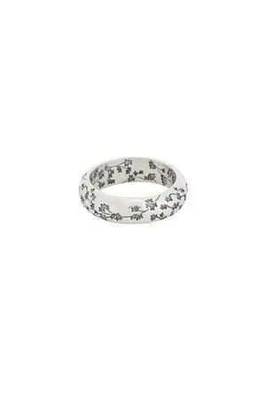 SERGE DENIMES Blossom Ring In Sterling - Silver