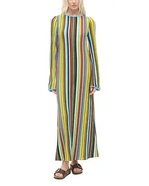 Staud Lorena Stripe Dress