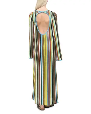Staud Lorena Stripe Dress