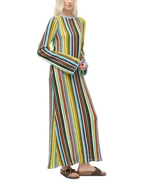 Staud Lorena Stripe Dress