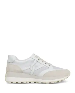 Veronica Beard Valentina Ripstop Sneakers - Coconut