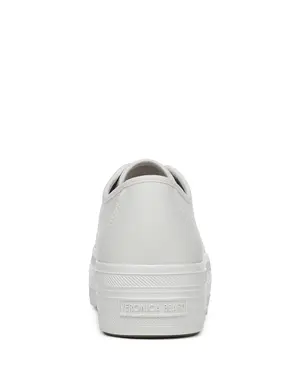 Veronica Beard Truett Platform Sneakers - Coconut