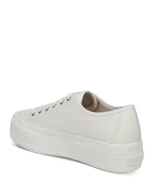Veronica Beard Truett Platform Sneakers - Coconut