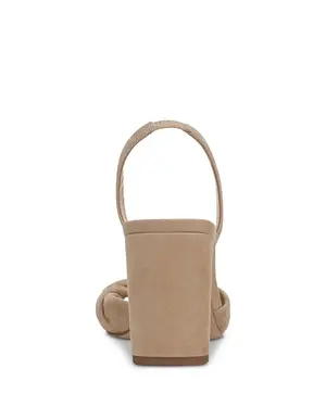Veronica Beard Tullia Block Heel Sandals - Sand