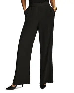 Donna Karan New York Plyr Torw Trousers - Black