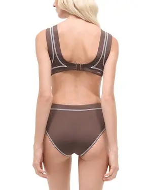 Staud Dolce One-piece Swimsuit - Java