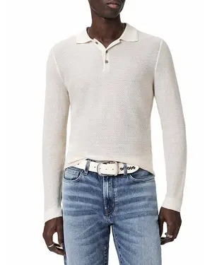 John Varvatos Venturi Long Sleeve Polo