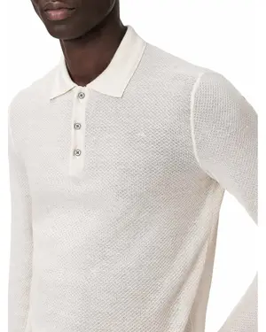 John Varvatos Venturi Long Sleeve Polo