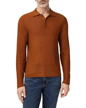 John Varvatos Venturi Long Sleeve Polo