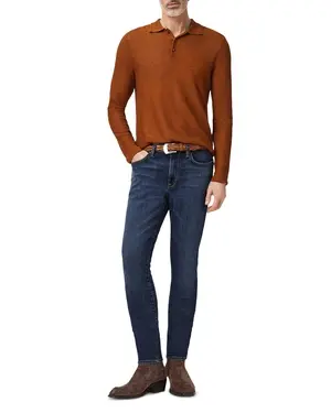 John Varvatos Venturi Long Sleeve Polo
