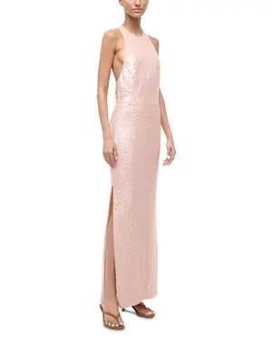 Staud Sequined Maxi Dress