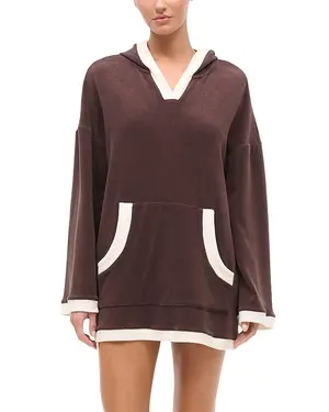 Staud Anona Dress Swim Cover-up - Java