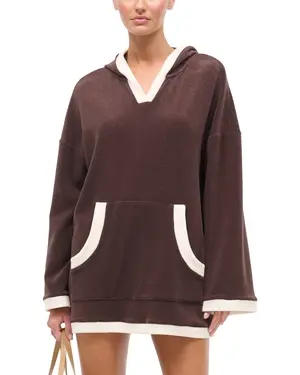 Staud Anona Dress Swim Cover-up - Java