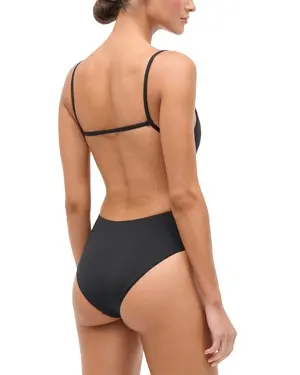 Staud Claudia One Piece Swimsuit