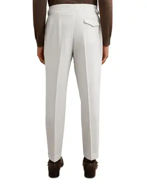 REISS Flush Wool Blend Trousers