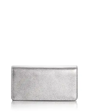 Valentino Garavani Vlogo Leather Wallet On Chain