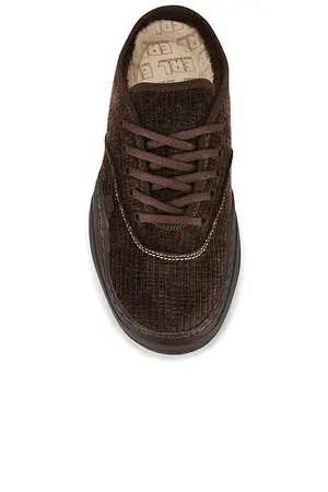 ERL Corduroy Camino Sneakers - Brown