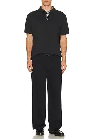 MALBON Block Placket Polo