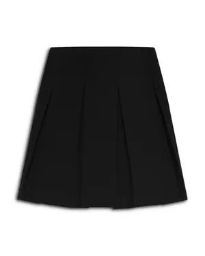 L'Agence Tania Pleated Mini Skirt