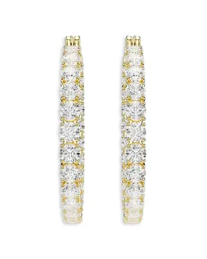 SWAROVSKI Matrix Hoop Earrings