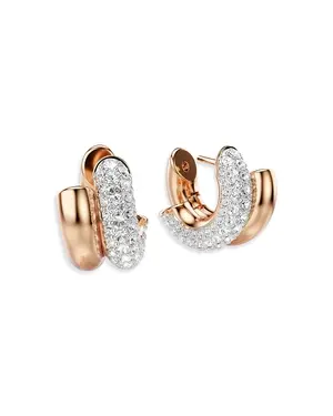 SWAROVSKI Dextera Hoop Earrings