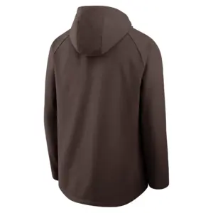 Nike San Diego Padres Authentic Collection Therma-fit Mlb Full-zip Hooded Jacket - Brown